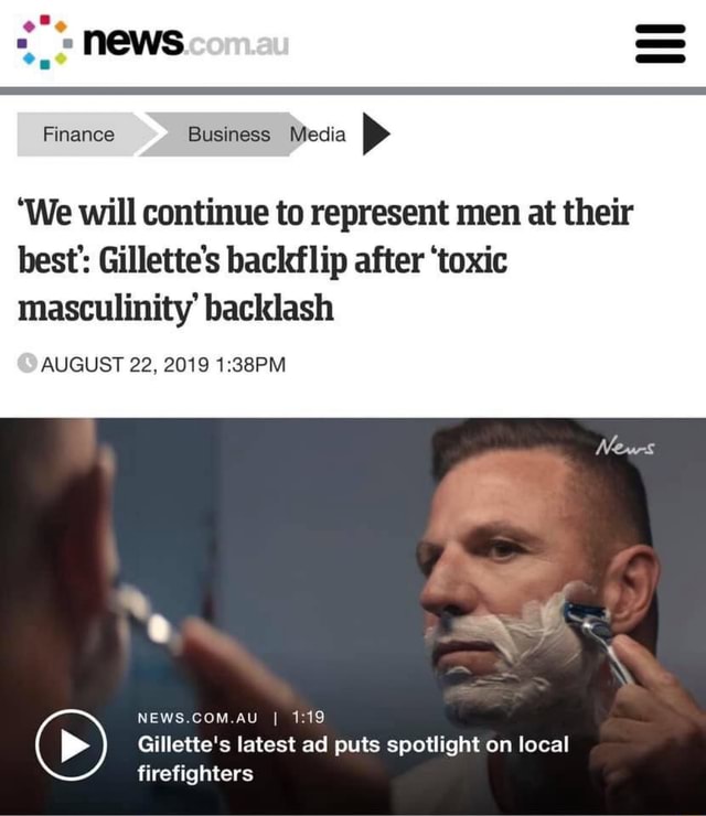 Finance Business Media > “We will continue to represent men at their ...