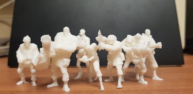 3D printed TF2 miniatures! - iFunny