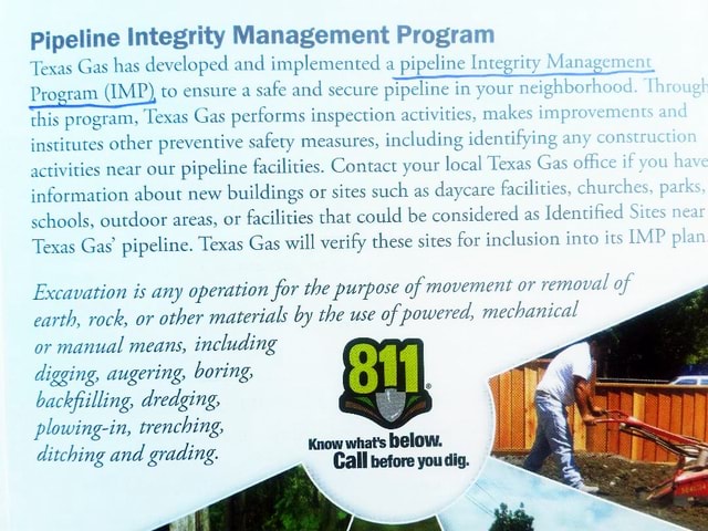 Pipeline Integrity Management Program Texas Gas has developed and ...