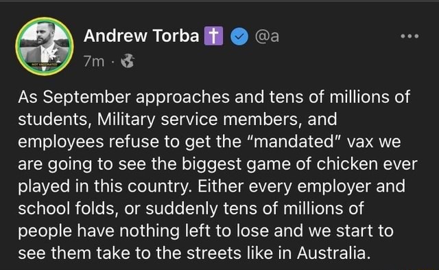 Andrew Torba As September approaches and tens of millions of students ...