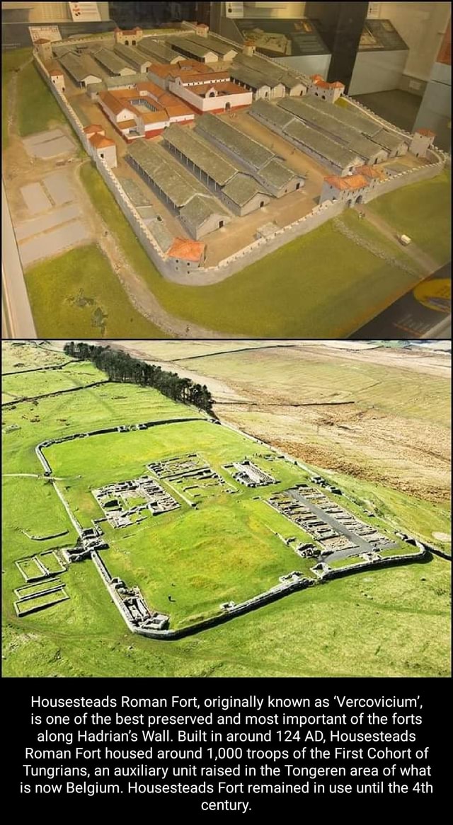 Housesteads Roman Fort, originally known as 'Vercovicium', is one of ...