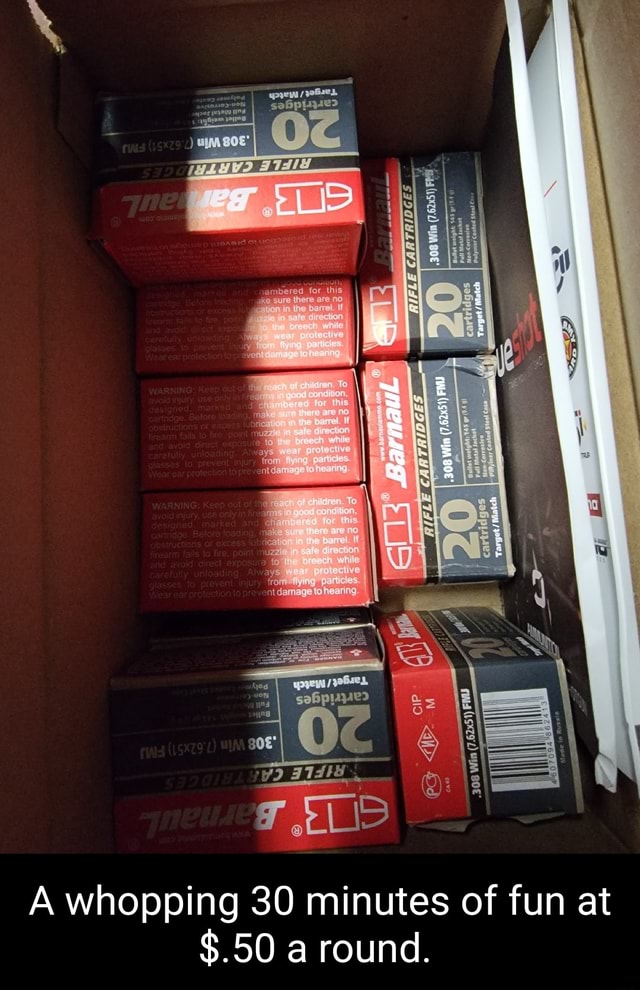 "RIFLE = Wa - Win Win cartridge "308 Win (75 A whopping 30 minutes of ...