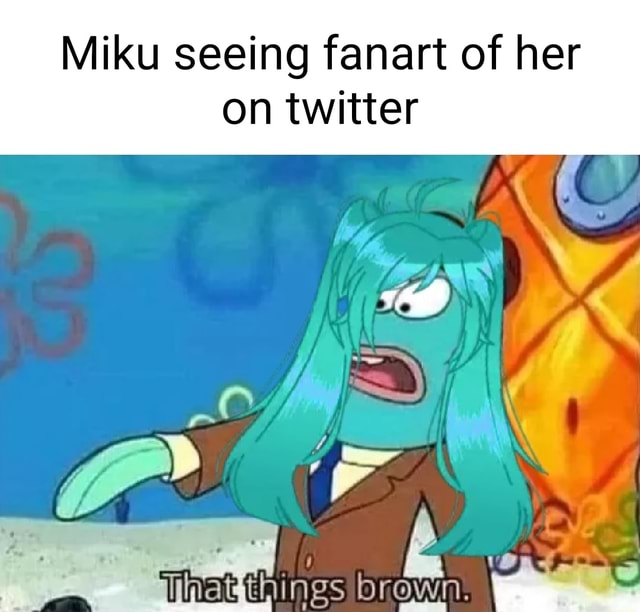 Miku Seeing Fanart Of Her On Twitter Ifunny