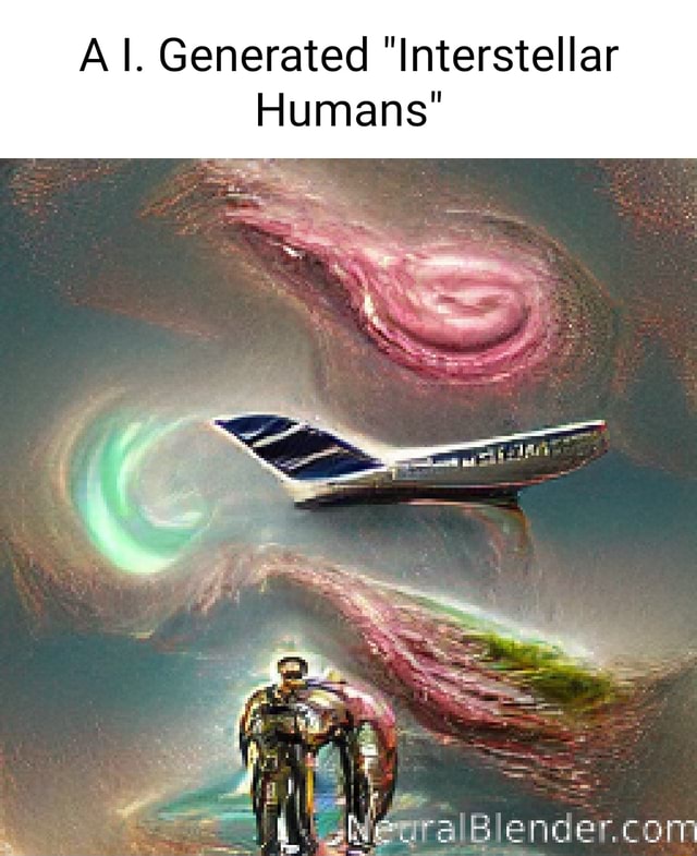 A I. Generated "Interstellar Humans" endercom - iFunny