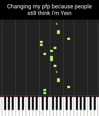 Changing my pfp because people still think I'm Yein - iFunny