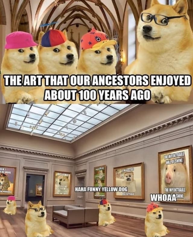 THE ART THAT GUR ANCESTORS ENJOYED ABOUT 100 YEARS AGG KS PUA EE LOW I ...