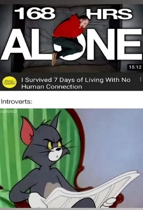 AL I Survived 7 Days of Living With No Human Connection Introverts ...