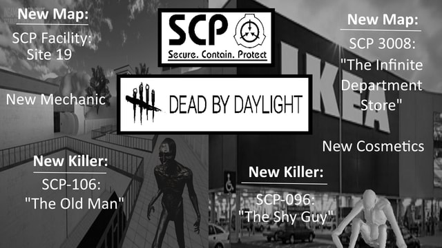 Dead by Daylight SCP Chapter - New Map: New _New Map: SCP Facility: SCP ...