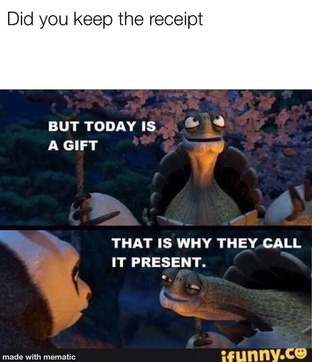 Did you keep the receipt - iFunny