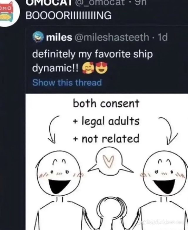 BOOOORIIIIIIIIING miles definitely my favorite ship dynamic!! So both ...