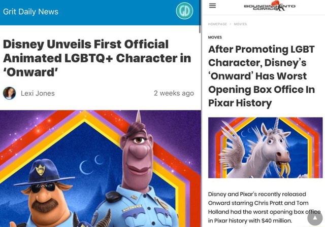 MOVIES Disney Unveils First Official After Promoting LGBT Animated ...