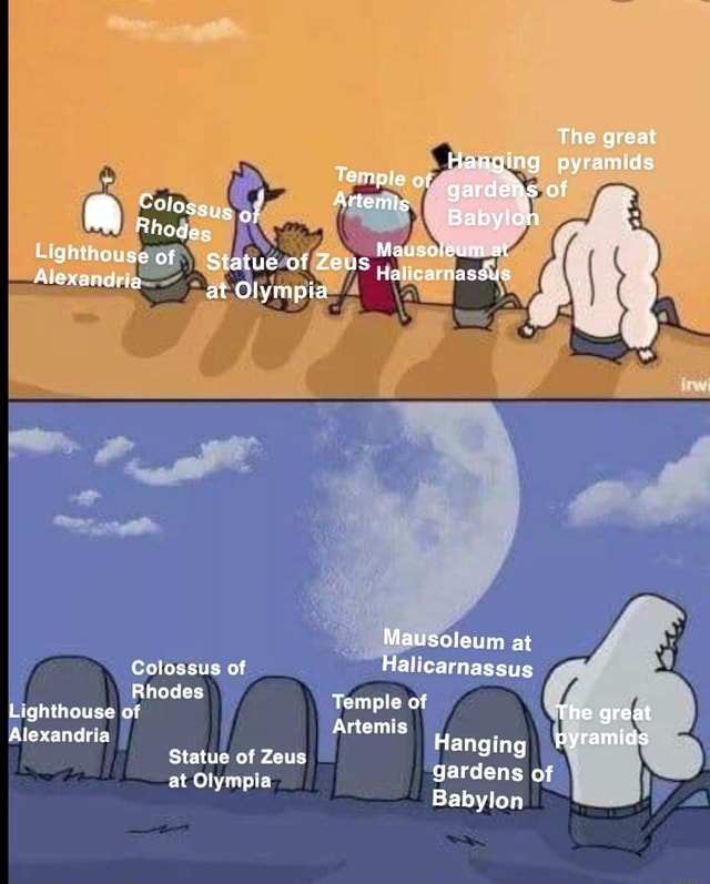 Colossus Rhodes Lighthouse of Alexandna Colossus of Rhodes Lighthouse ...