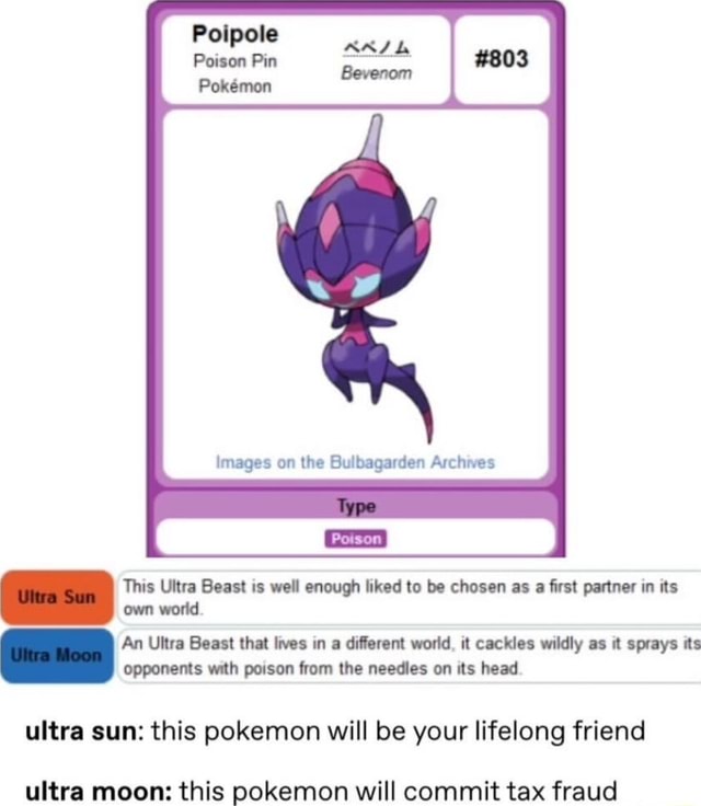 Polpole Pin Pokemen Images on the Bulbagarden Archives Type This Ultra ...