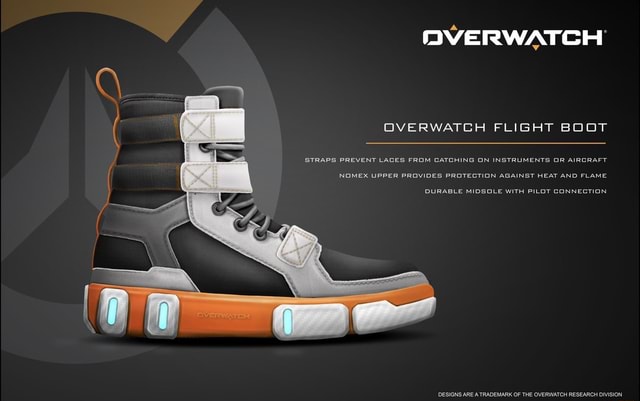 Shoe rendering project based on Tracer from Overwatch. - MVERWATCH ...