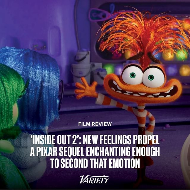Inside Out cant shock us with its outofthebox imaginative daring the ...