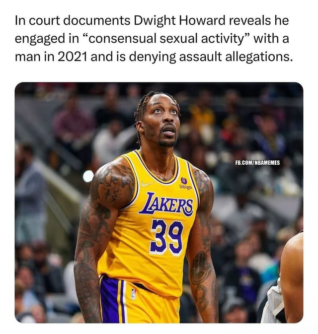 Thoughts on the whole situation? 👇 - In court documents Dwight Howard ...