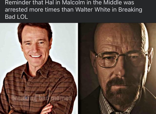 Reminder that Hal in Malcolm in the Middle was arrested more times than ...