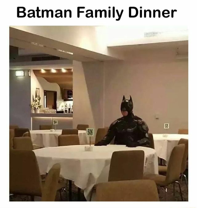 Merry Christmas from the bat family - Batman Family Dinner - iFunny