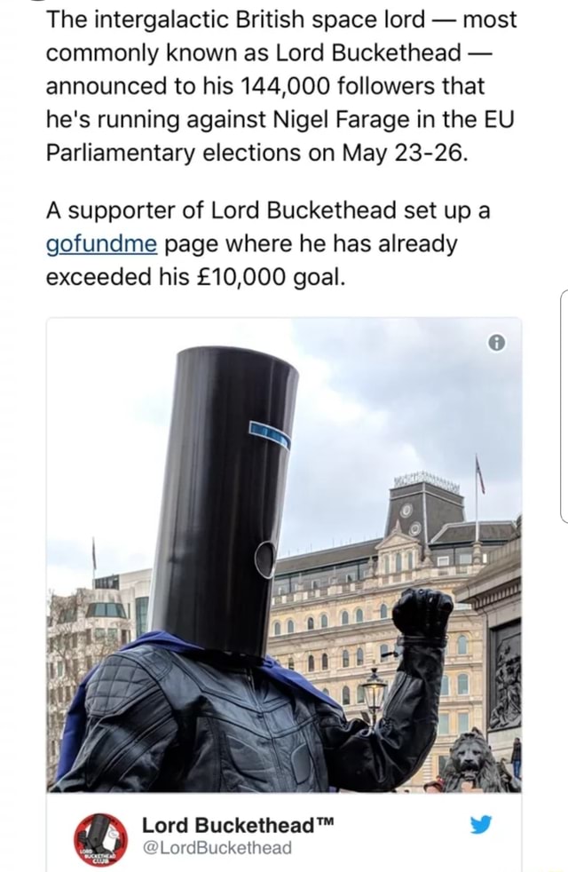 The intergalactic British space lord - most commonly known as Lord ...