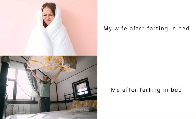 My Wife After Farting In Bed Me After Farting In Bed Ifunny
