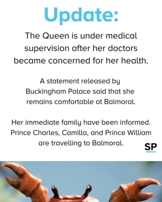 Update: The Queen is under medical supervision after her doctors became ...