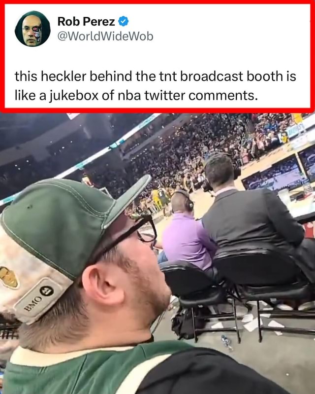 Greatest heckler performance of all time? 😂🔥 (Via @world_wide_wob ...