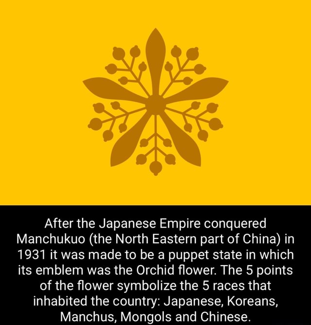 After the Japanese Empire conquered Manchukuo (the North Eastern part ...