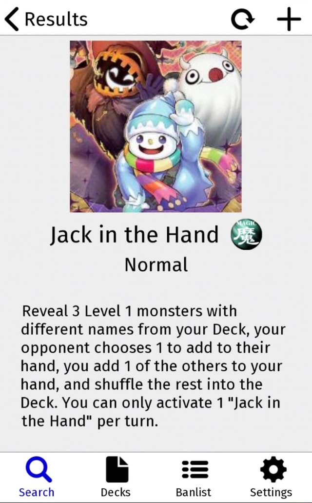 Results + Normal Reveal 3 Level 1 monsters with different names from ...