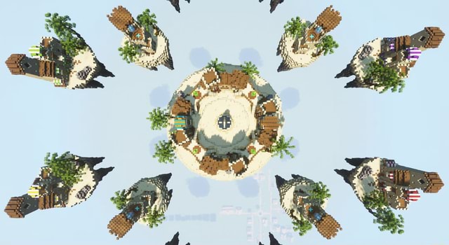 Bedwars Desert Themed Map - iFunny