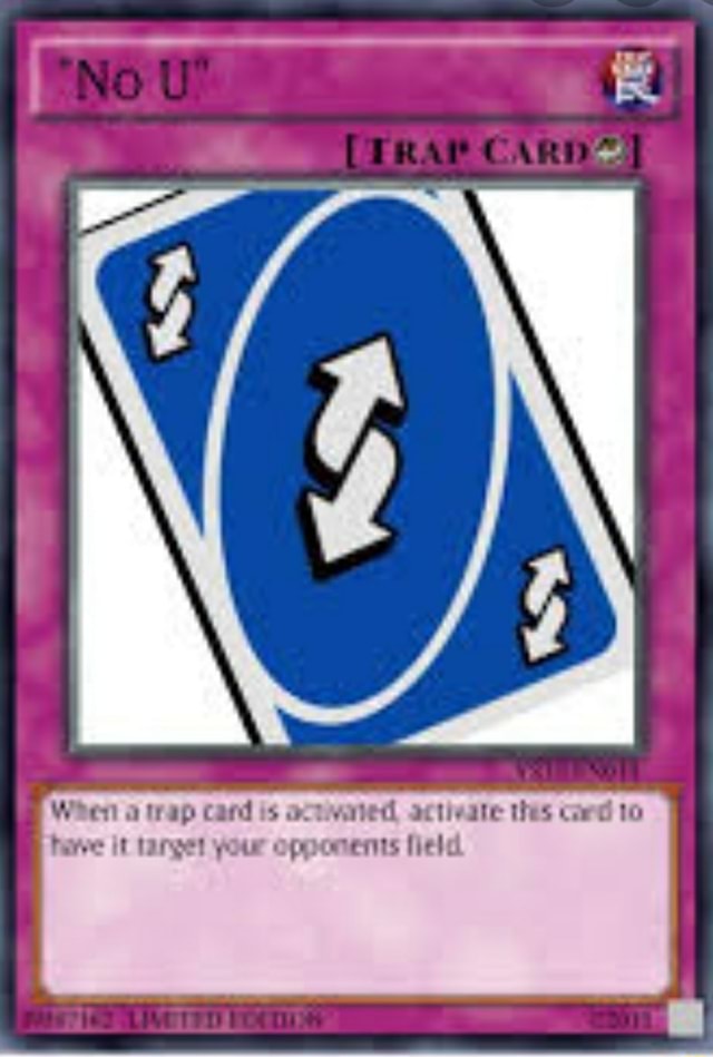 Wher trap card is acovated activate this cared to hevve it target your ...
