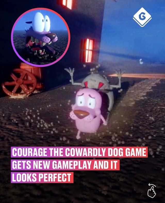 The Courage the Cowardly Dog game has new gameplay and it looks perfect ...