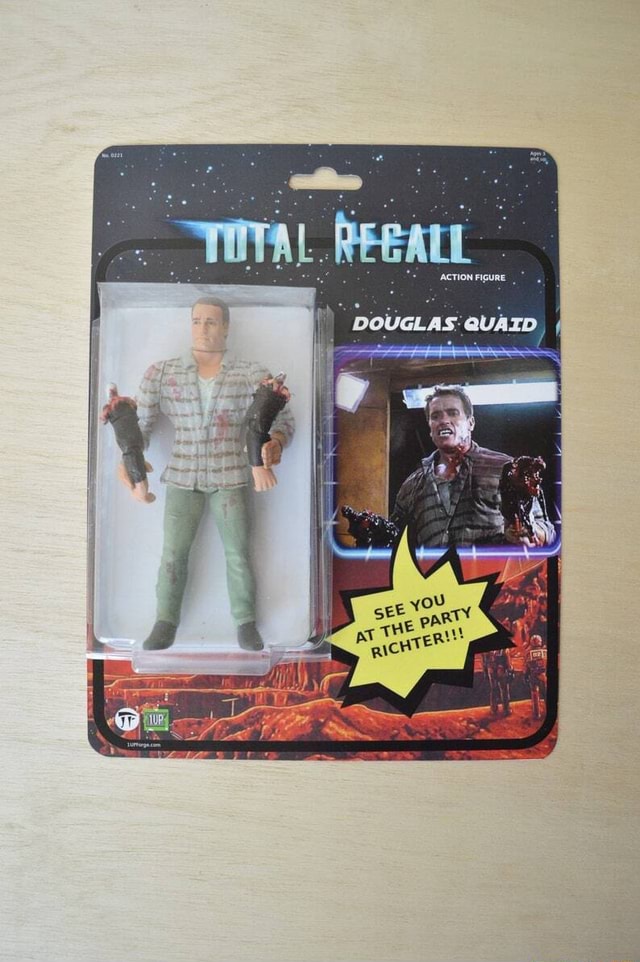 Total Recall Douglas Quaid Arnold Schwarzenegger - action figure - YOU ...