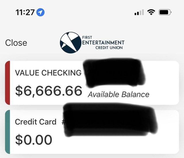 Opened my banking app today and this was my current available balance ...