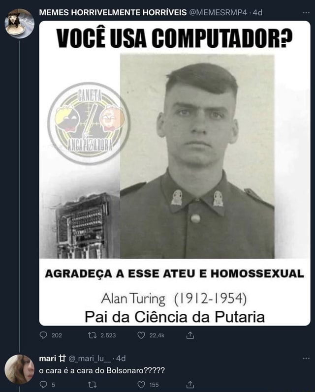 MEMES HORRIVELMENTE HORRÍVEIS OMEMESRMP4 VOCÊ USA COMPUTADOR? AGRADEÇA ...