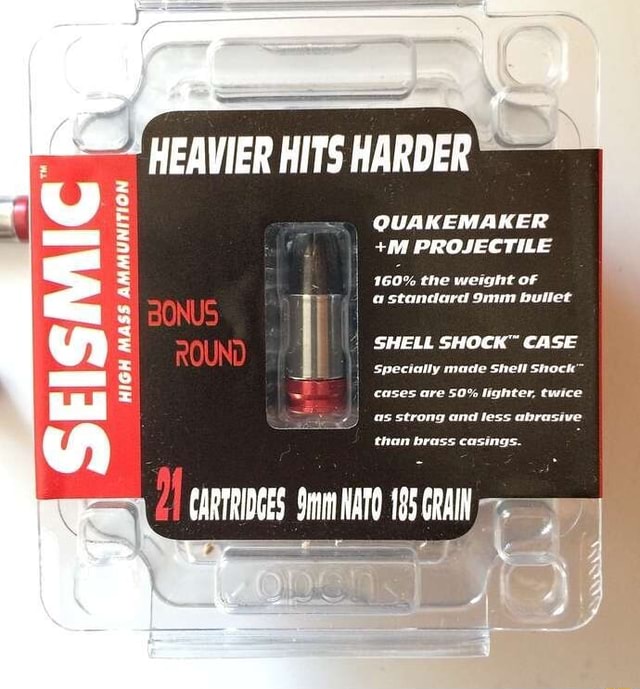 ~ HEAVIER HITS WARDER QUAKEMAKER I +M PROJECTILE I 160% the weight oF I ...