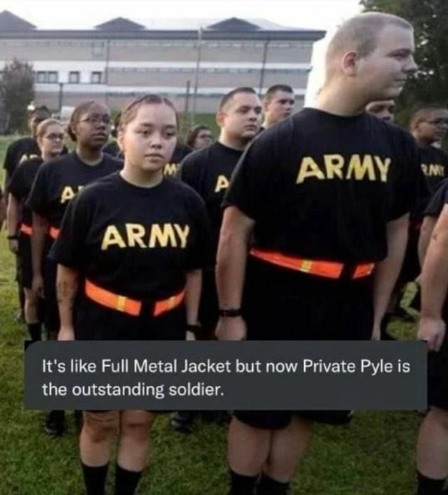ARRAY It's like Full Metal Jacket but now Private Pyle is the ...