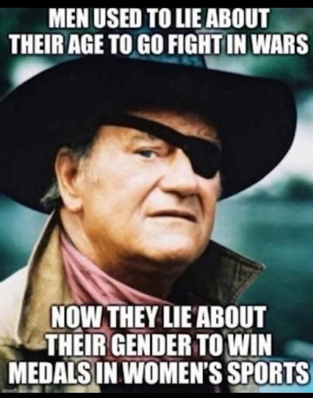 MEN USED TO LIE ABOUT THEIR AGE TO GO FIGHTIN WARS NOW THEY LIE ABOUT ...