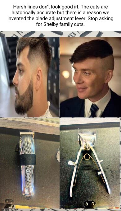 Harsh lines don't look good irl. The cuts are historically accurate but ...