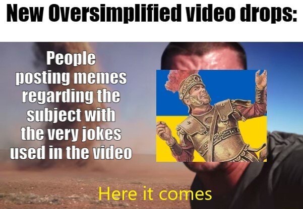 Peonle posting memes regarding the subject with the very jokes used in ...