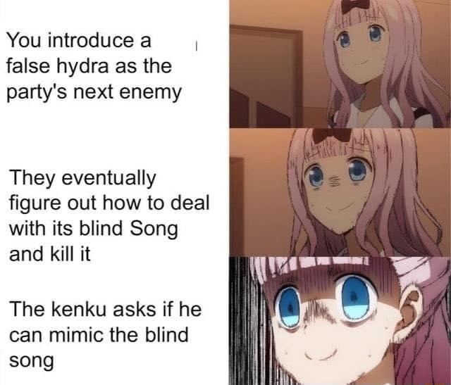 You introduce a false hydra as the party's next enemy They eventually ...