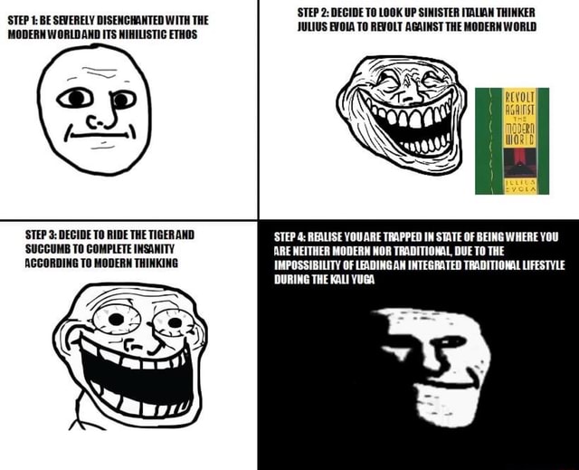 STEP 1: BE SEVERELY DISENCHANTED WITH THE MODERN WORLD AND ITS ...