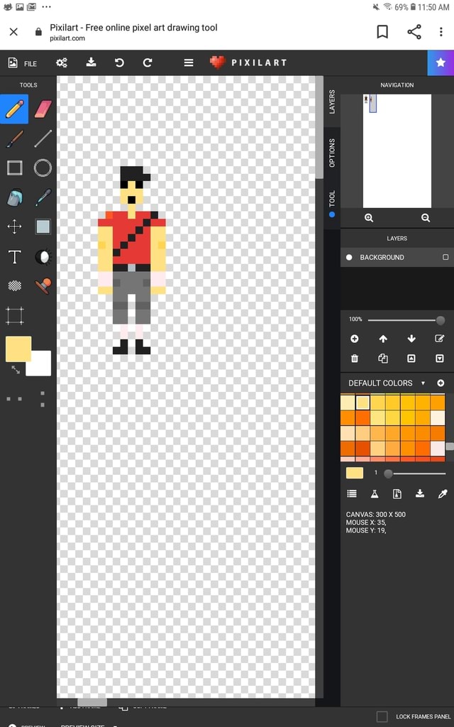 Pixilart - Free online pixel art drawing tool PIXILART NAVIGATION ...