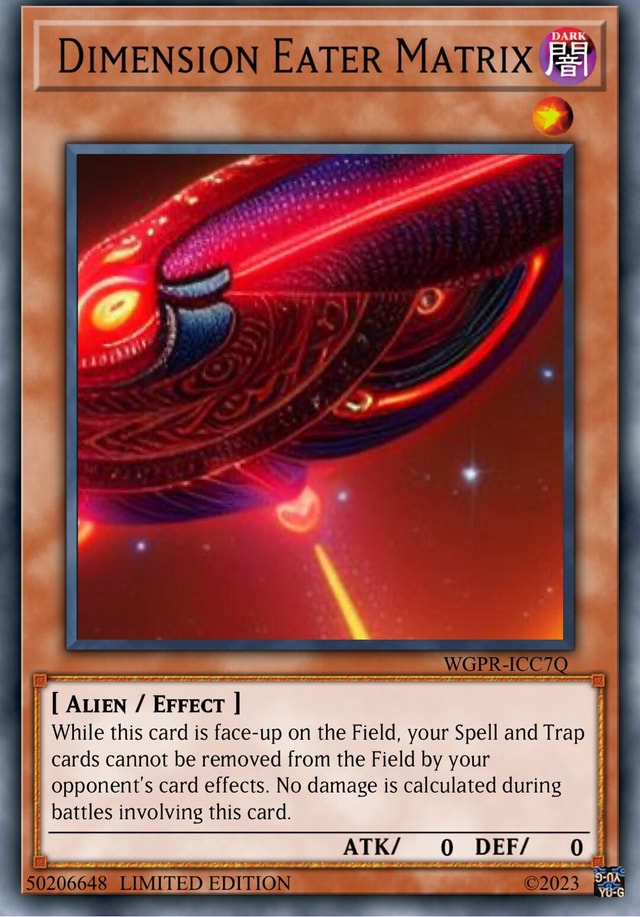 DIMENSION EATER MATRIX WGPR-ICCTQ I [ ALIEN / EFFECT I I While this ...