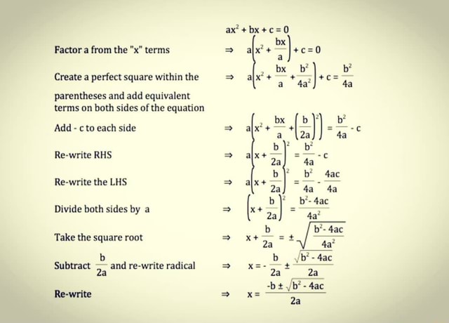 Factor a from the "x" terms Create a perfect square within the parentheses and add equivalent ...