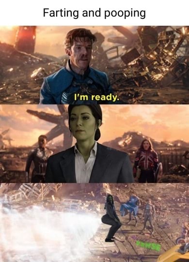 Farting and pooping ready." - iFunny