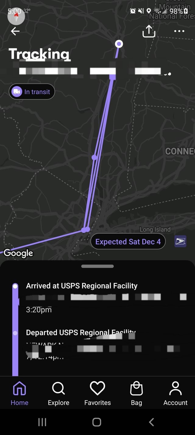 Nation al Fore Tracking In transit CONNIE Long Island Sat Dec -Google ...