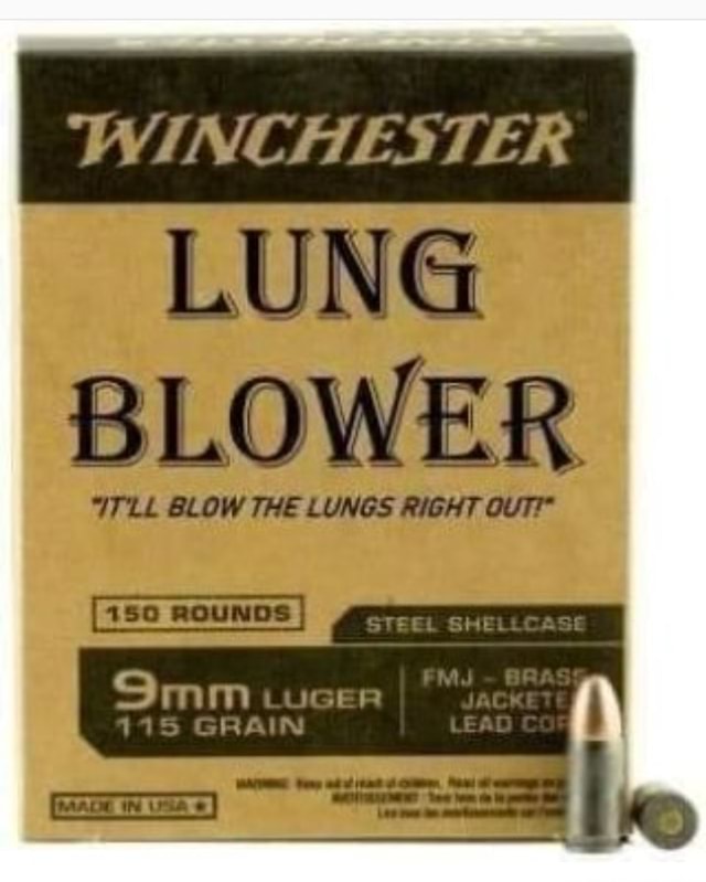 "WINCHESTER LUNG BLOWER ITLL BLOW THE LUNGS RIGHT OUT - America’s best ...