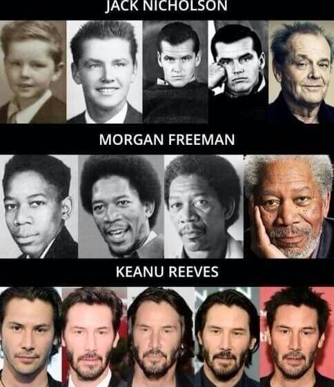JACK TOL MORGAN FREEMAN REANU REEVES - iFunny