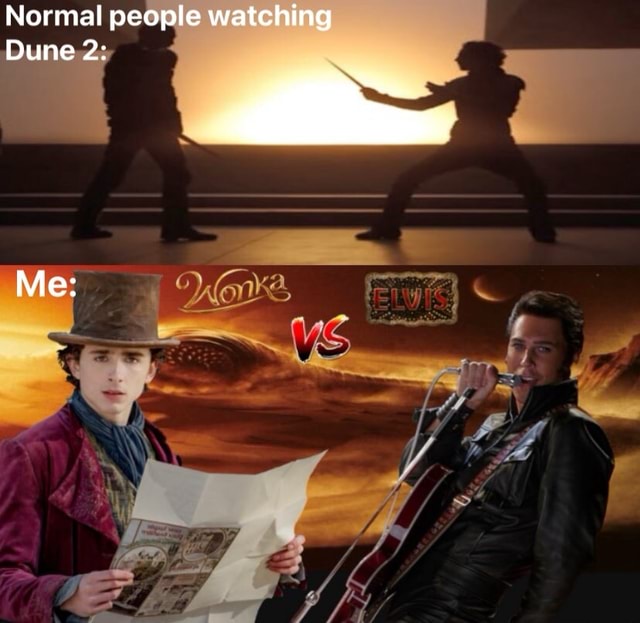 Normal people watching Dune 2: finn - iFunny