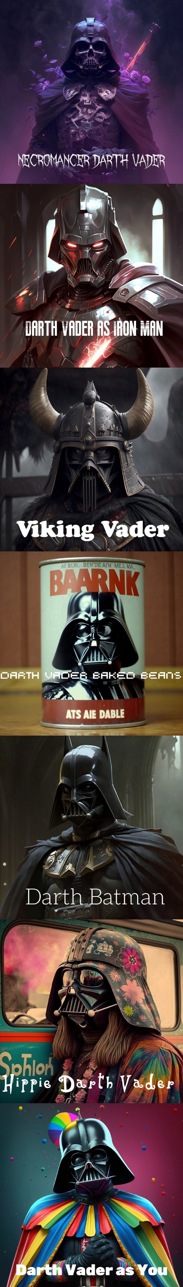 NROROMANCER DARTE JAQER 1%, I afATH VADER AS RON Viking Vader CARTH ...